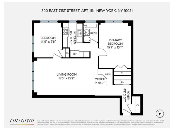 300 East 71st Street 11N, New York, NY 10021 - For Sale